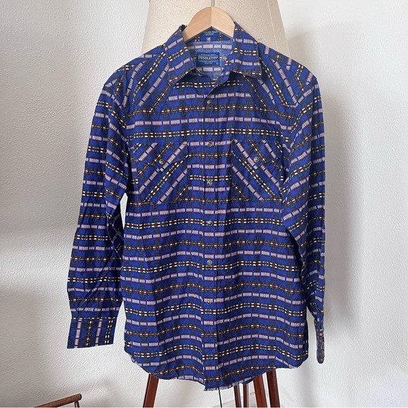 Pendleton | Shirts | Pendleton Mens Casual Button Down Frontier Shirt | Poshmark
